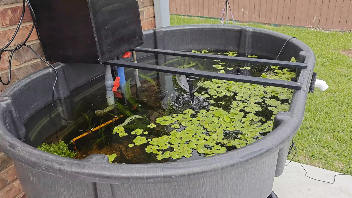 Poposoap 20W Solar Pond Pump Filter: Ecological Water Circulation